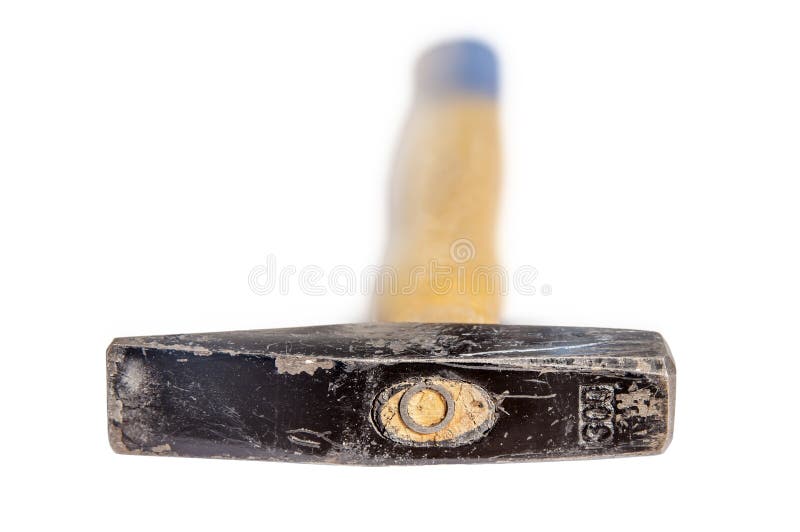 Old Hammer Handle Equipment for Construction and Repair Tool Stock ...