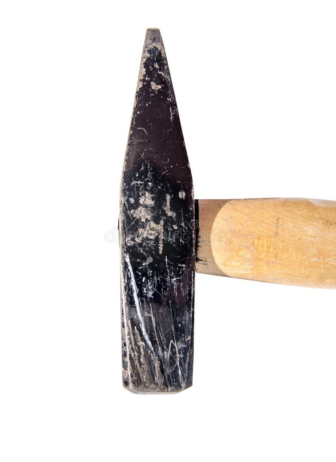 Old Hammer Handle Equipment for Construction and Repair Tool Stock ...