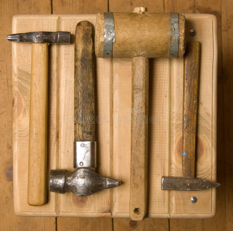 Old hammers stock photo. Image of objects, mallet, arranging - 5707778