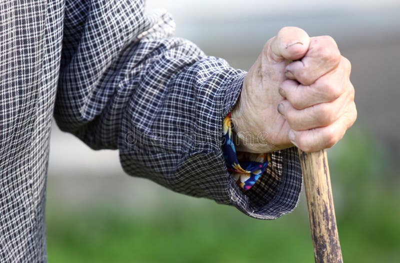 Old hand stock image. Image of wrinkled, holding, fatigue - 10827701