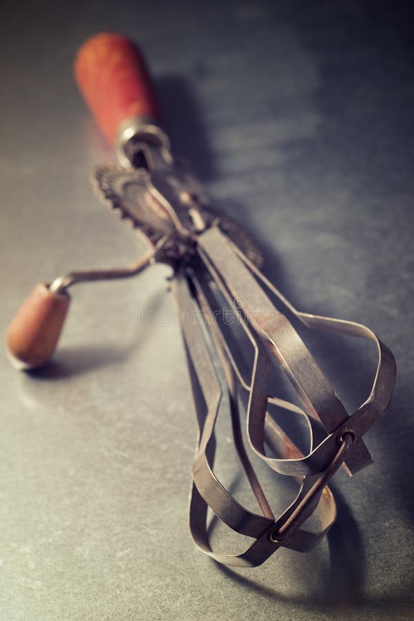 Old whisk view stock image. Image of manual, kitchen - 164458107