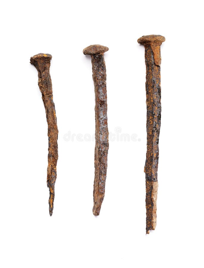 Old Nails stock photo. Image of handforged, vintage, antique - 30276208