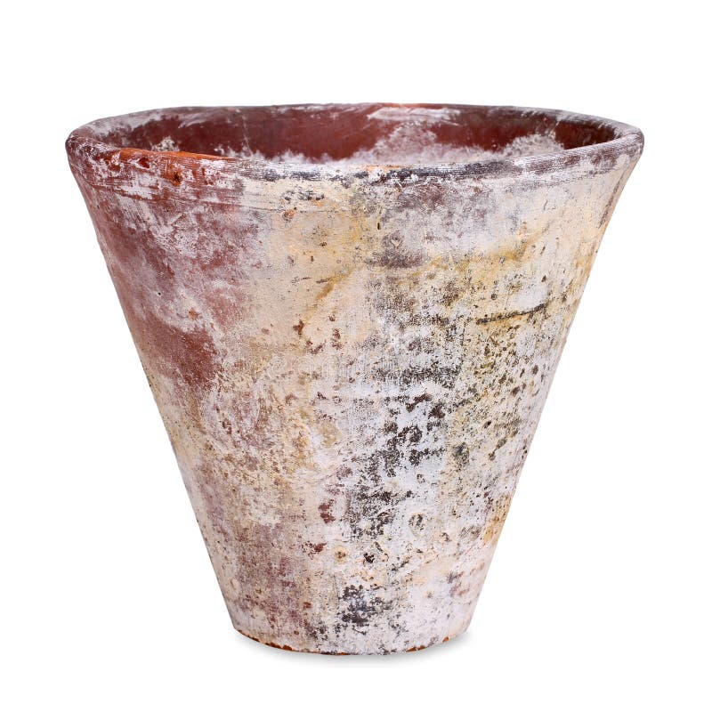 Old handmade flower pot stock image. Image of glased - 49245777