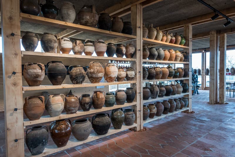 Old Handmade Pottery stock image. Image of potter, handmade - 216366367