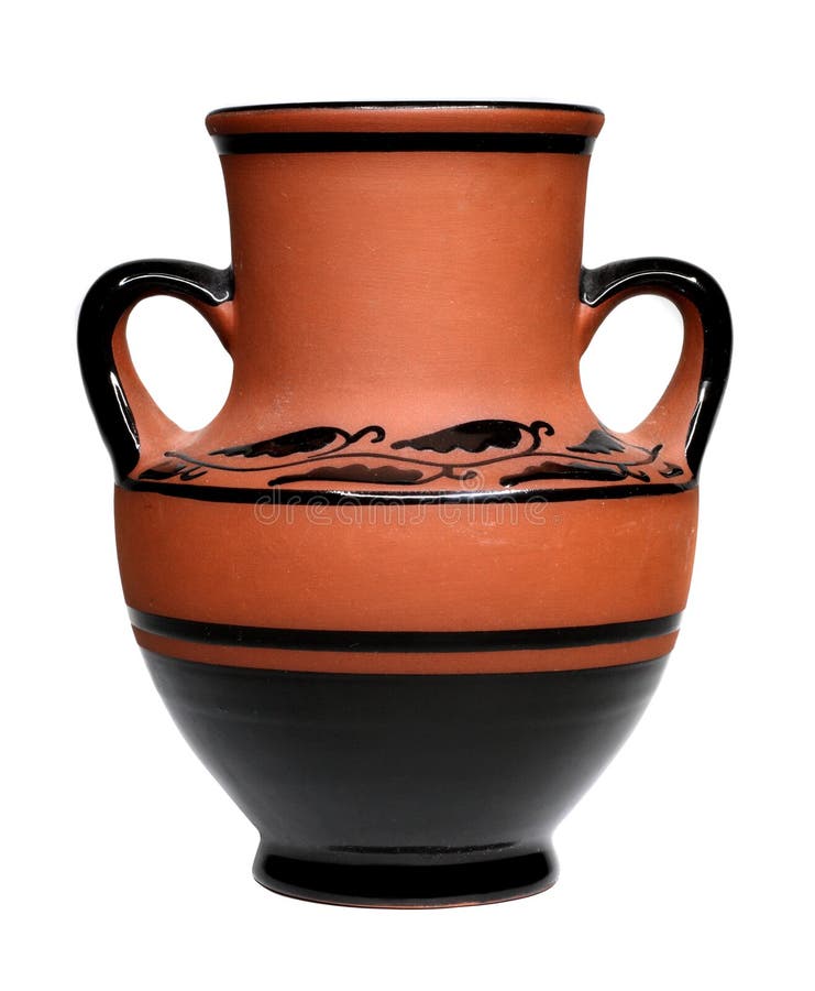 Old handmade vase stock image. Image of ancient, historic - 4463089