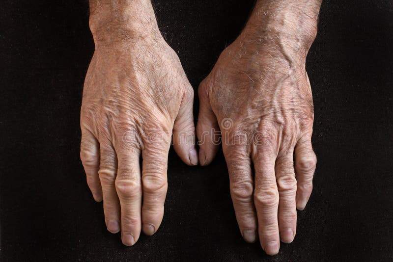 Old hands stock image. Image of elderly, arms, contemplation - 21803449