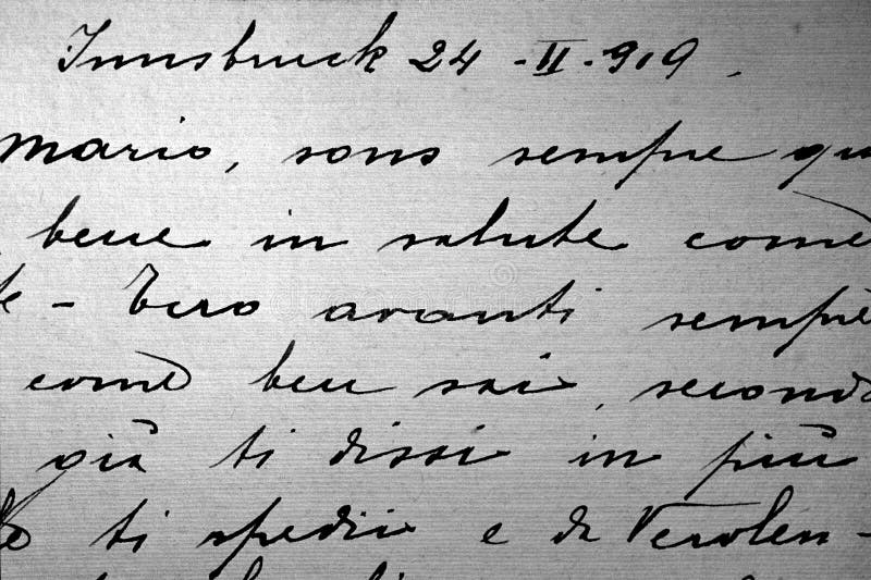 Old handwriting stock photo. Image of note, memories - 17088264