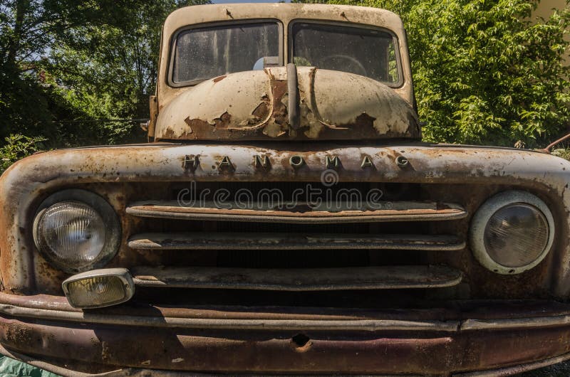 Old hanomag car editorial stock image. Image of history - 135048604
