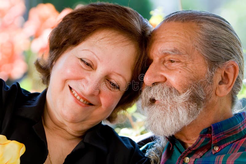 Beautiful Mature Couple stock photo. Image of christian - 1859926