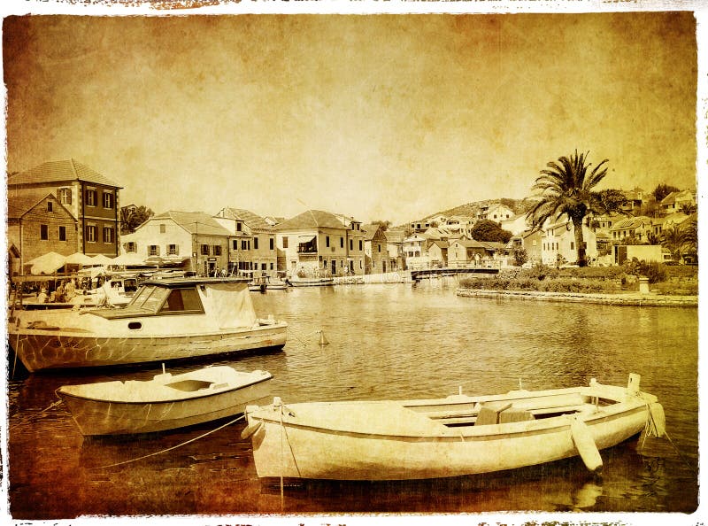 Old harbor stock photo. Image of ocean, harbor, peaceful - 10051006