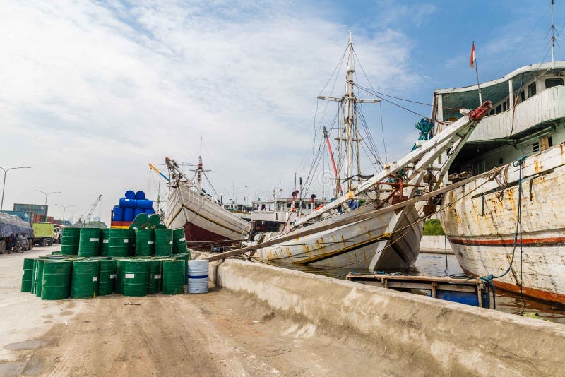 Old Harbour Of Jakarta - Indonesia Editorial Photography - Image of ...