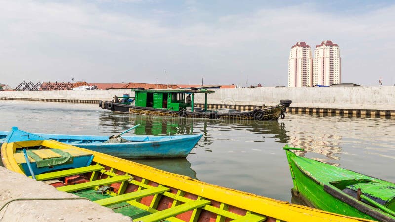 Old Harbor of Jakarta, Java, Indonesia Stock Photo - Image of maritime ...