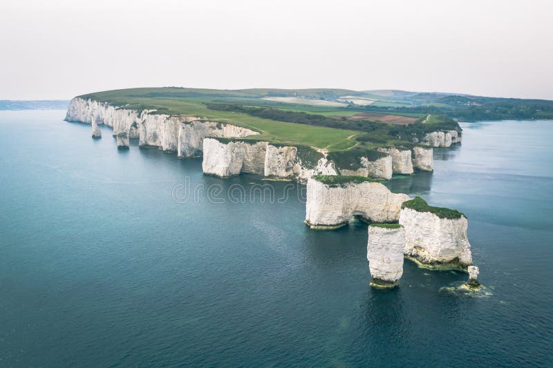 Old Harry Rocks stock image. Image of sunset, point - 162319731
