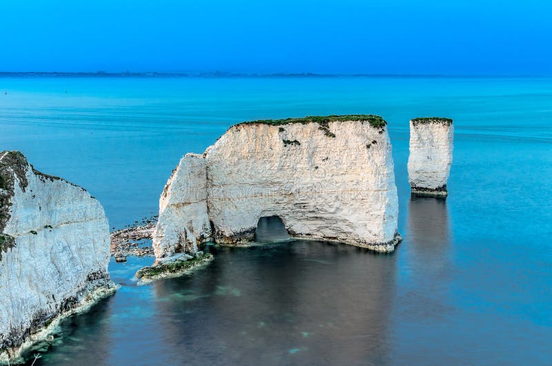 Old Harry Rocks stock photo. Image of face, poole, channel - 53016376