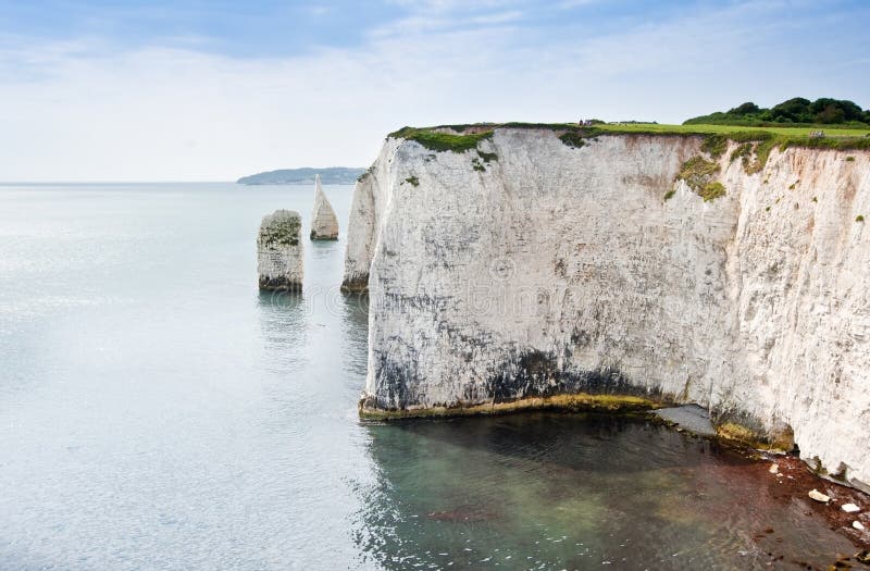 Old Harry Rocks Jurassic Coast UNESCO England Stock Image - Image of ...