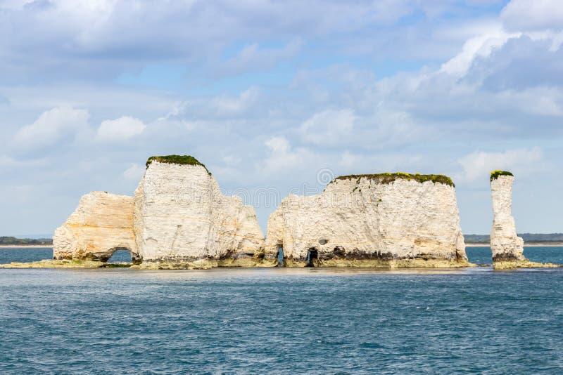 Old Harry Rocks stock image. Image of ocean, needles - 252541483