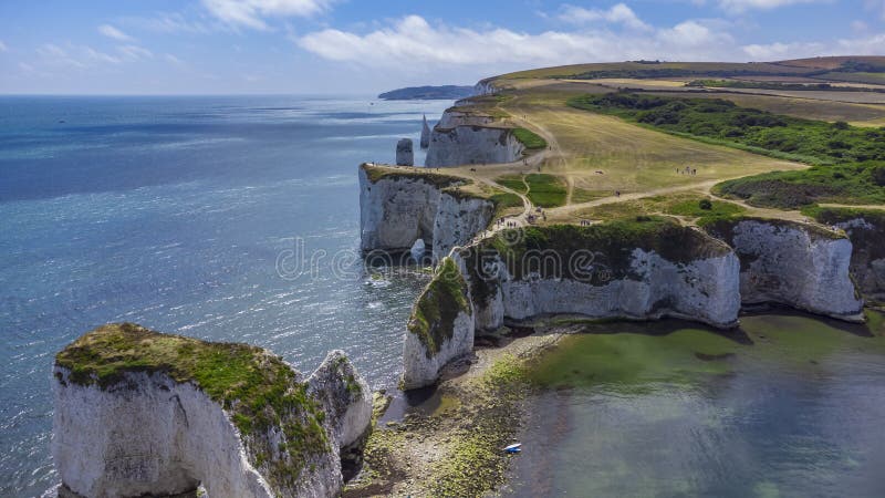 Old Harry Rocks stock image. Image of horizon, europe - 252541457