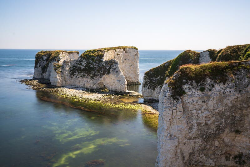 Old Harry Rocks are Located at Handfast Point, on the Isle of Purbeck ...