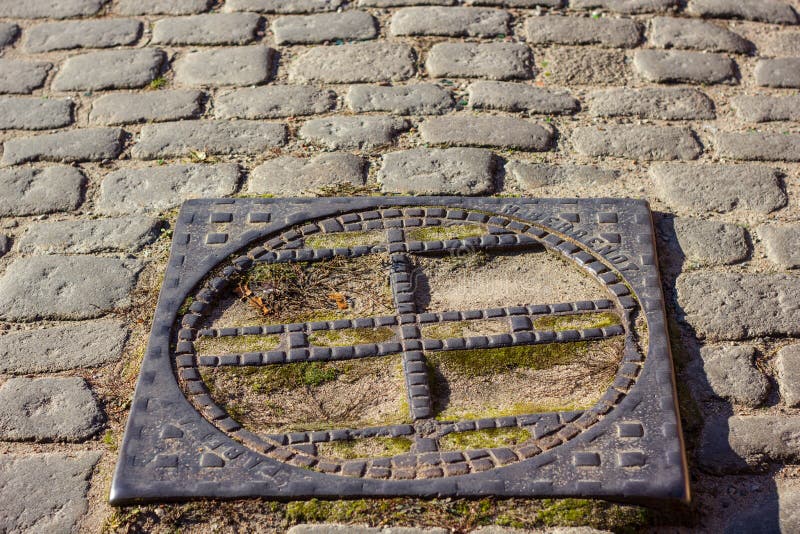 Old hatch stock image. Image of pavement, brick, kaliningrad - 50752533