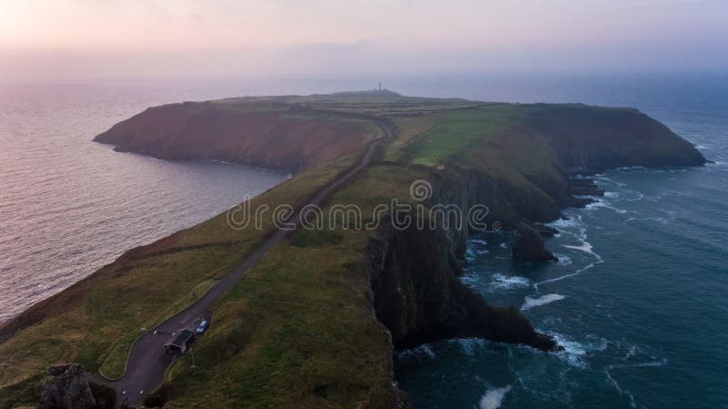 Old Head Lighthouse. Kinsale. County Cork. Ireland Stock Image - Image ...