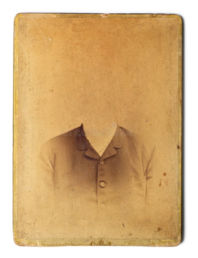Old headless photo stock photo. Image of copy, fashioned - 107631528