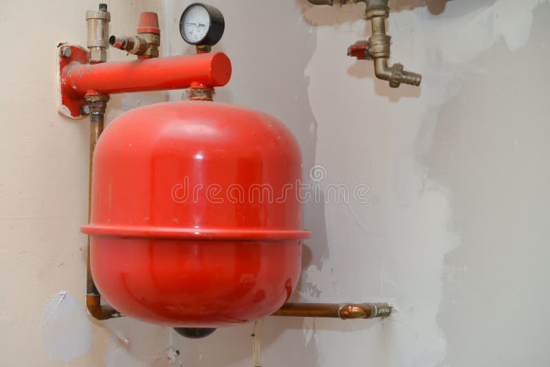 Old heating installation stock photo. Image of energy - 36895428