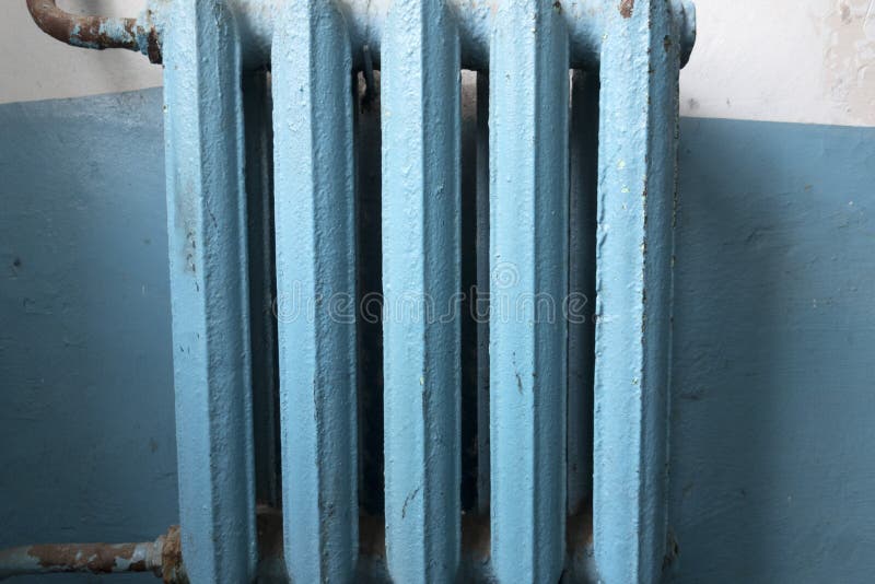 Old heating radiator stock image. Image of heat, house - 131421683