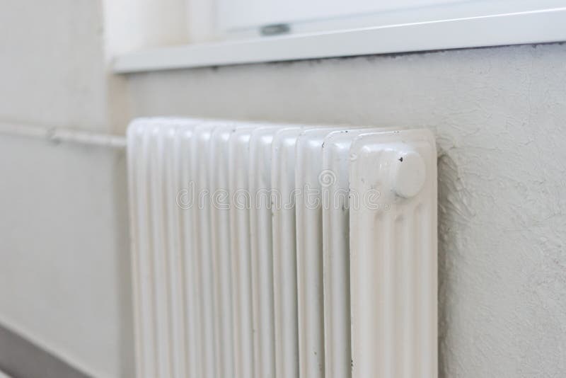 An old heating radiator stock photo. Image of domestic - 107074192