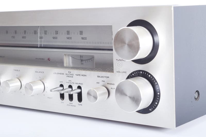 Old Hi-Fi audio system stock photo. Image of recording - 10067986