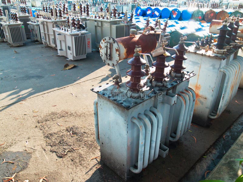 Old 1960s Electrical Transformers