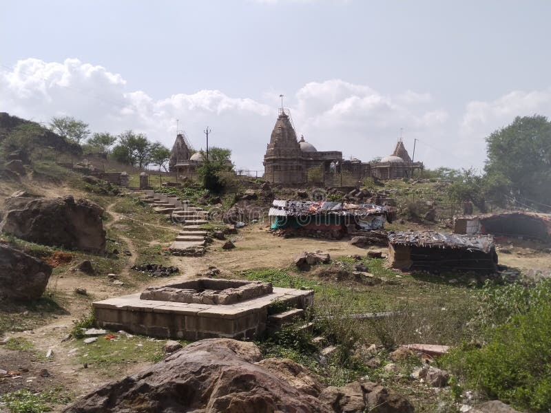 Old Hindu temple stock image. Image of monastery, building - 221355073
