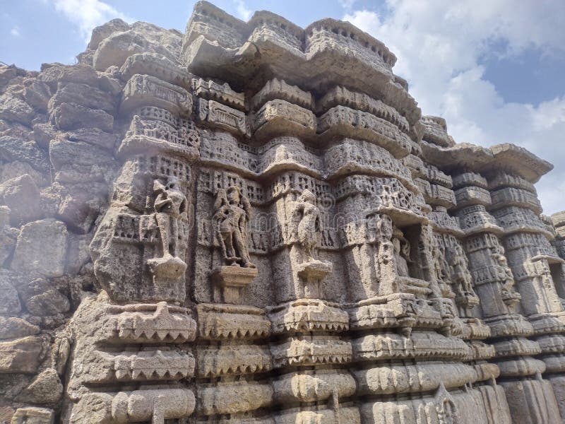 Old Hindu temple stock photo. Image of hindu, carving - 221355574