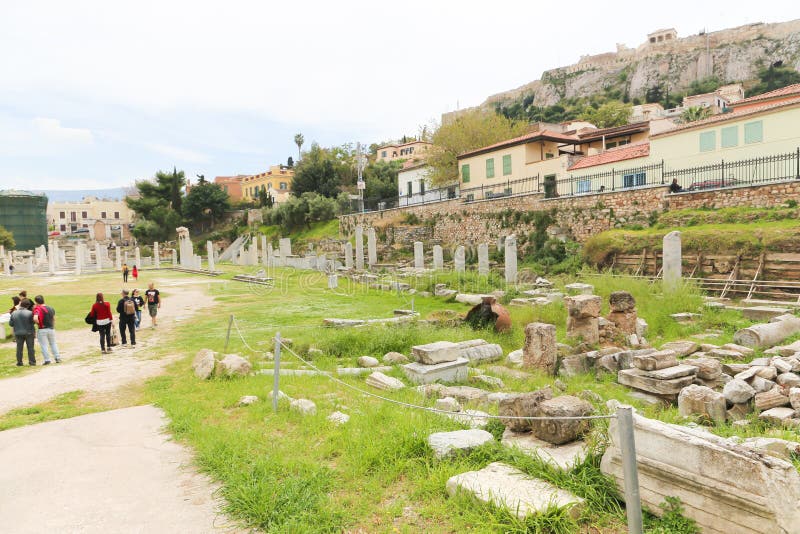 Old Historic Athens editorial photography. Image of attica - 55289787