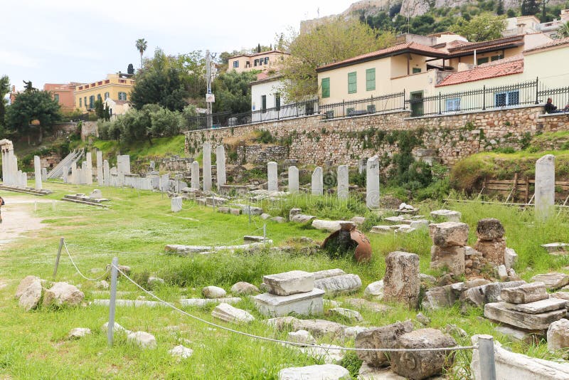 Old Historic Athens editorial image. Image of botanical - 55783580