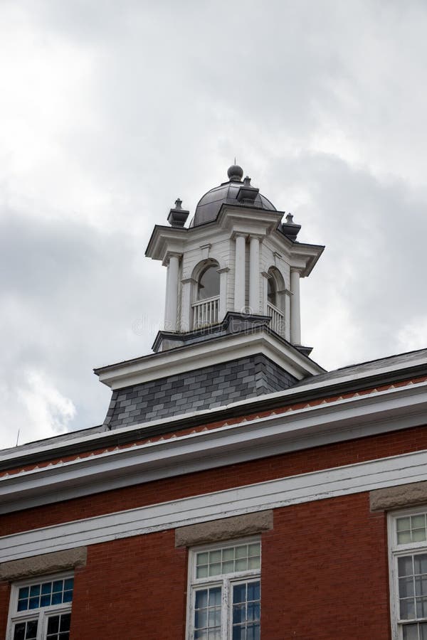An Old Historic Building Exterior Stock Photo - Image of bricks, window ...