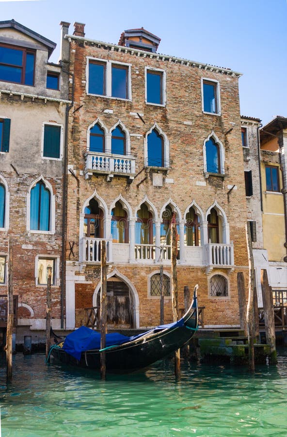 Old Historic Building of Italy, in Venice Stock Photo - Image of ...