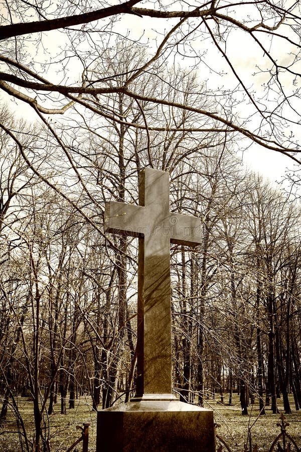 Old Historic Cemetery Cross Stock Photo - Image of religion, park: 90580262