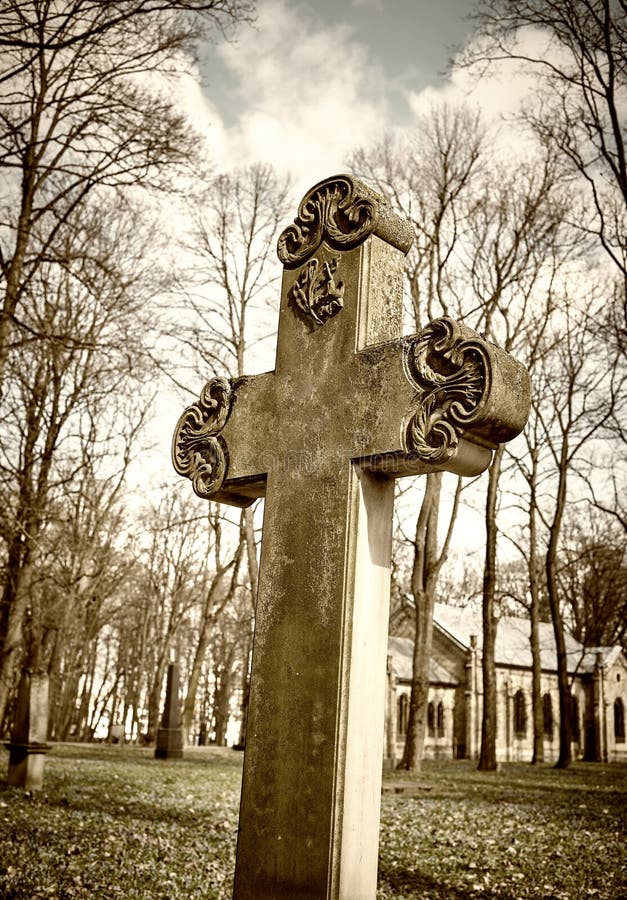 Cemetery Cross stock image. Image of memorial, sandstone - 22700465