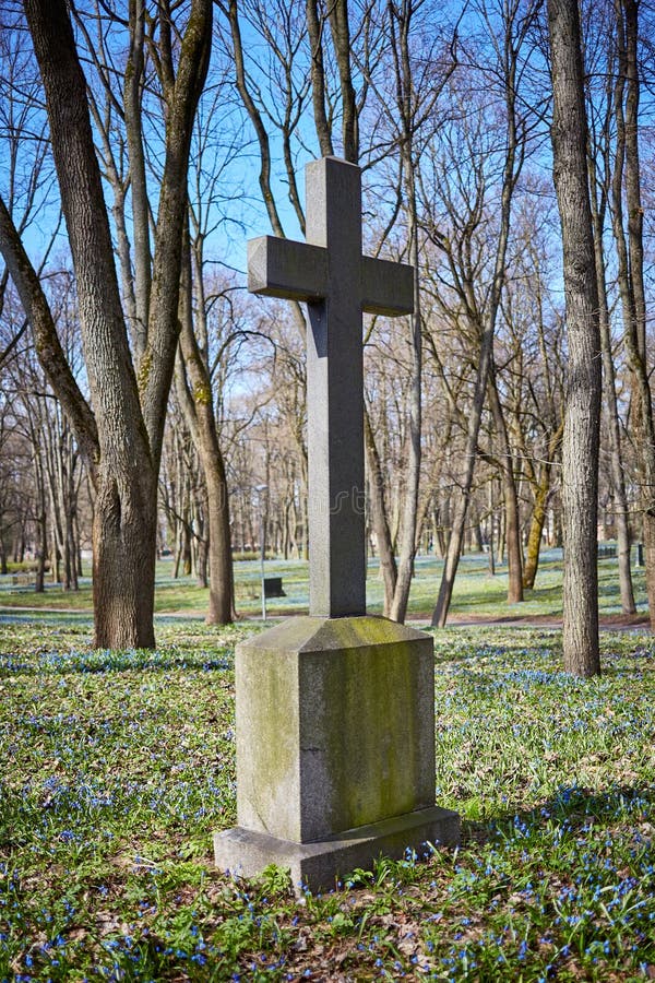 Cemetery Cross stock image. Image of memorial, sandstone - 22700465