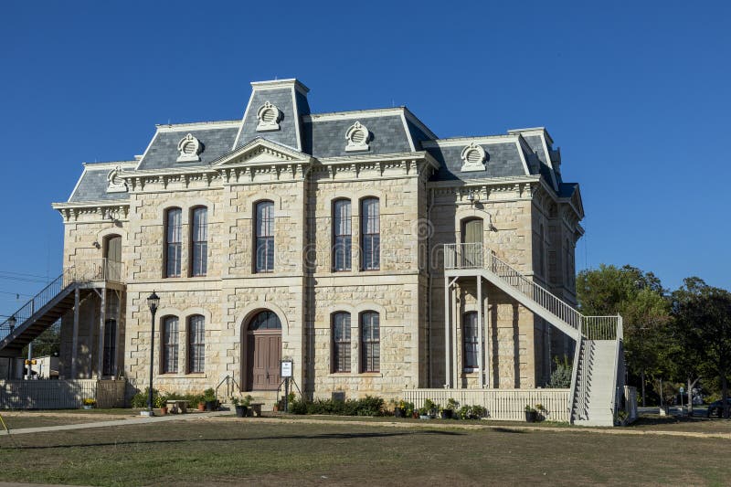 Old Historic City Hall in Blanco, Texas Stock Photo - Image of blanco ...