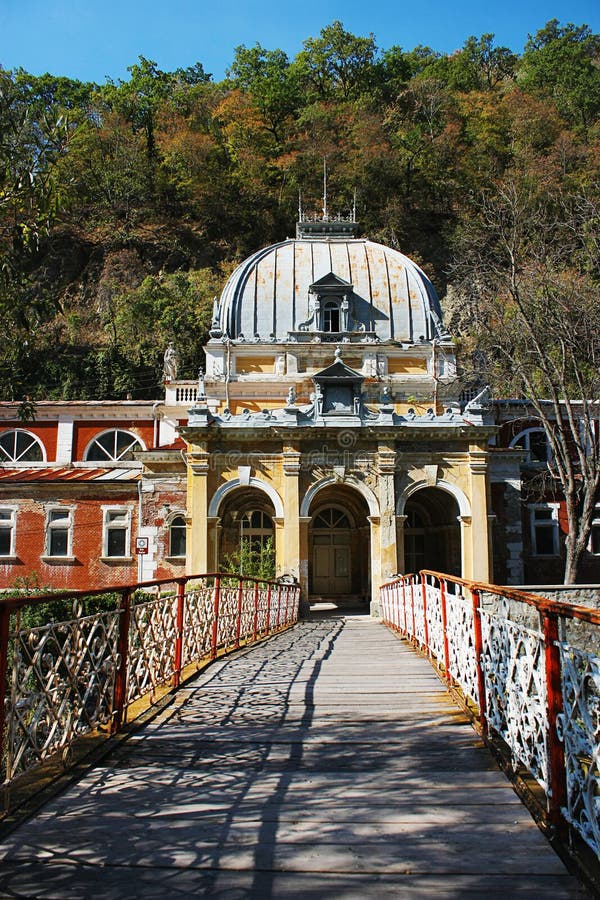 Old Historic Spa in Baile Herculane Stock Photo - Image of building ...