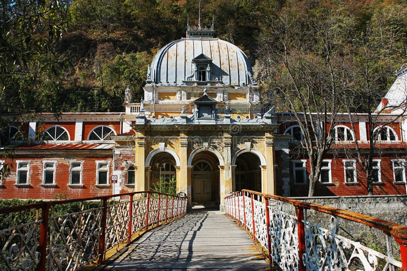 Old Historic Spa in Baile Herculane Stock Photo - Image of baile ...