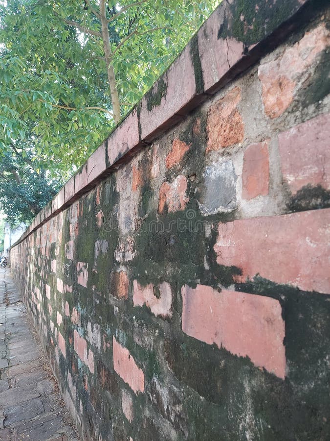 The old historic wall stock photo. Image of wall, historic - 233900378