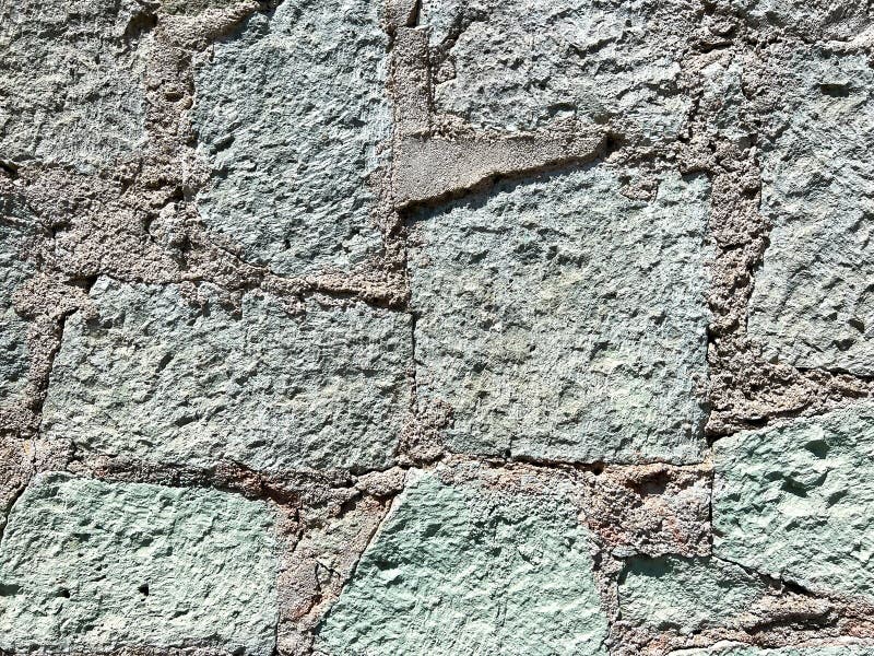Old Wall Made of Green Cantera Stone in Oaxaca, Mexico Stock Image ...