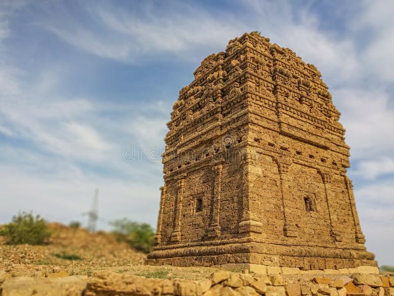 An Old Historical Building of Hindu Temple Stock Photo - Image of buil ...