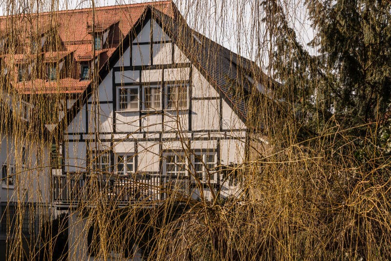 Old Historical Building in the Old Section of the Town Stock Image ...