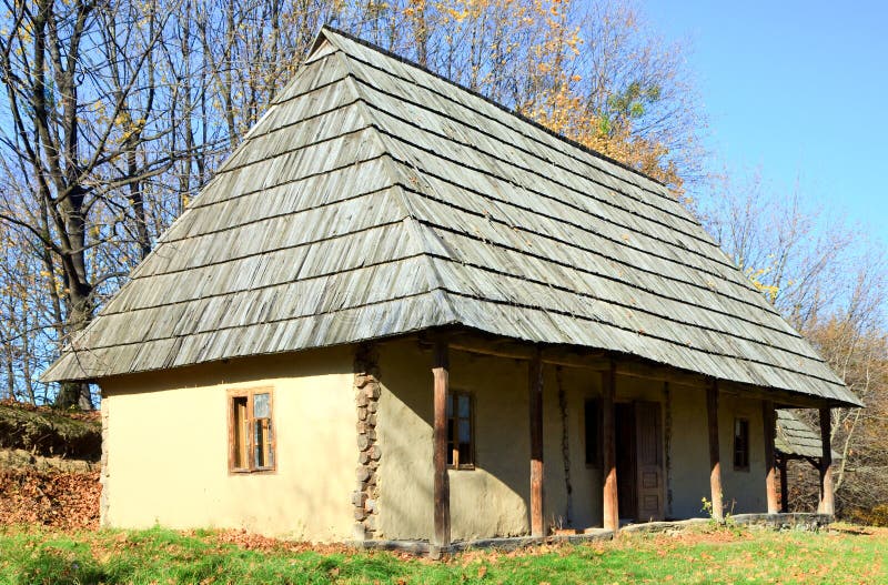 Old historical country hut stock image. Image of architecture - 10920165