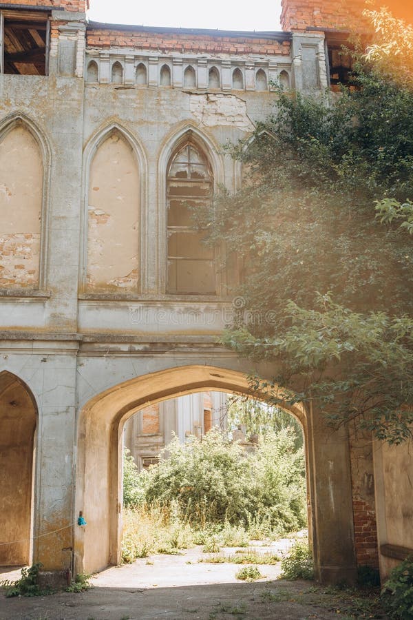 Old Historical Fortress Stone Fortification Middle Ages Stock Photo ...