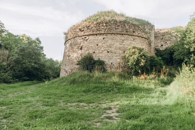 Old Historical Fortress Stone Fortification Middle Ages Stock Image ...