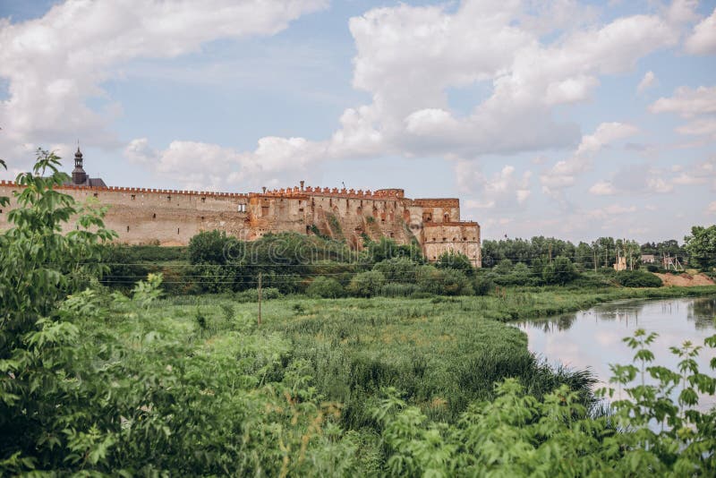 Old Historical Fortress Stone Fortification Middle Ages Stock Photo ...